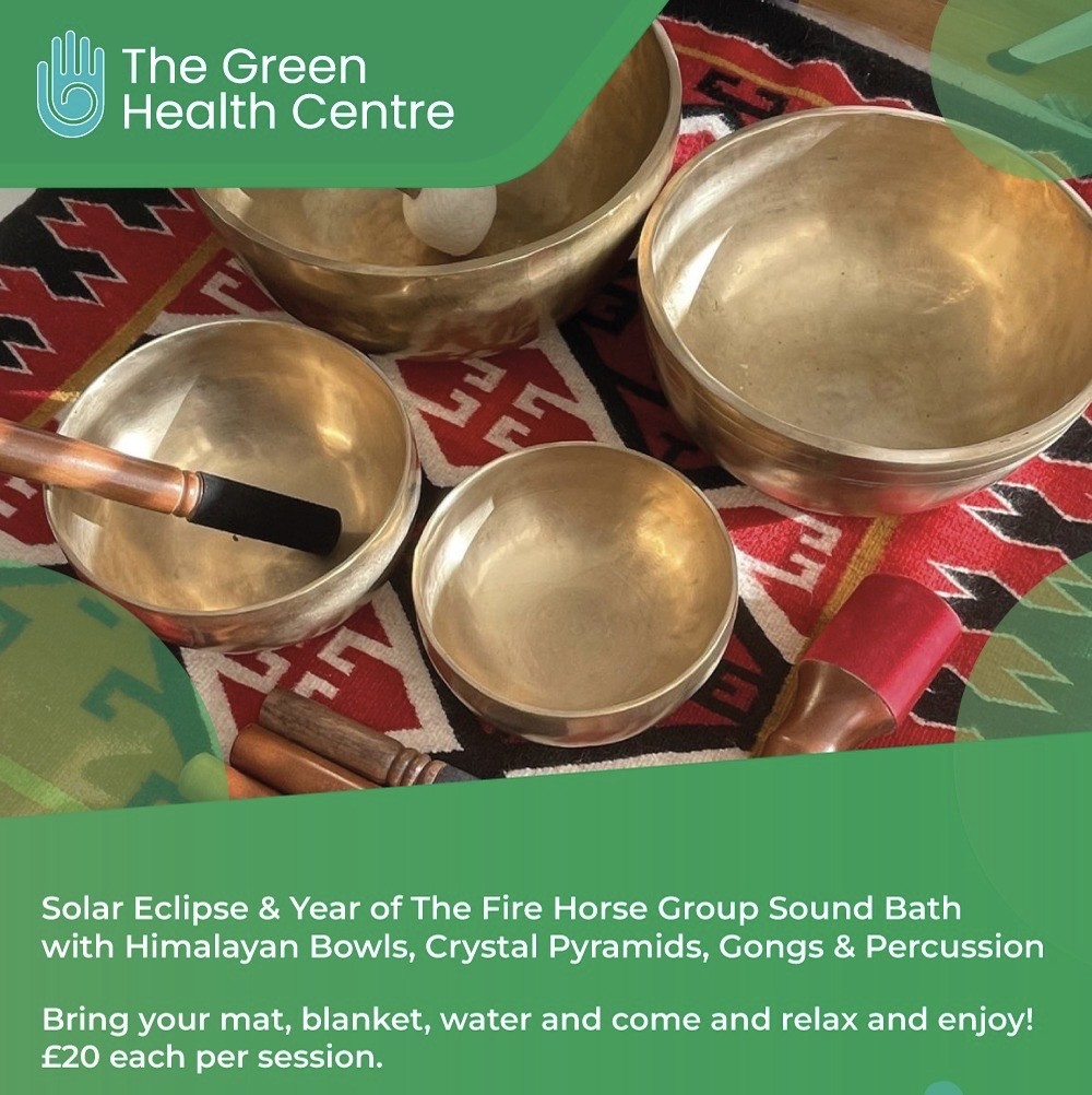 Solar Eclipse & Year of the Fire Horse group sound bath - The Lake ...